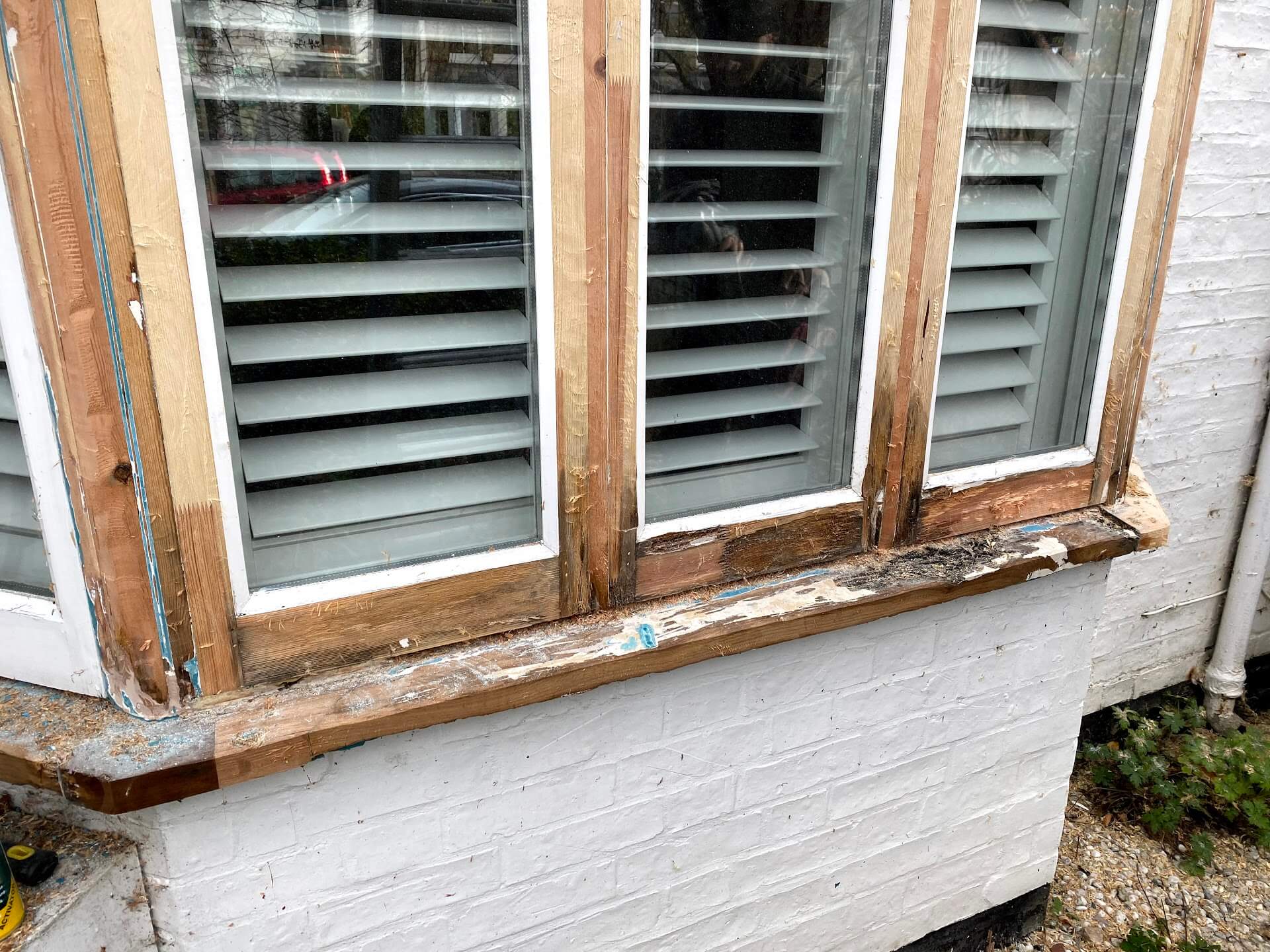 Casement windows restoration | Wooden windows refurbishment