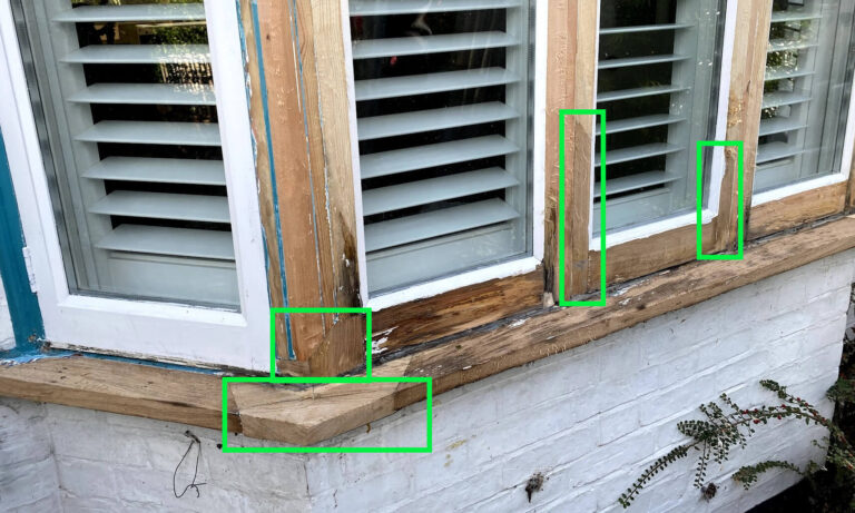 Rotten wooden window frames | Why it happens & how to fix it